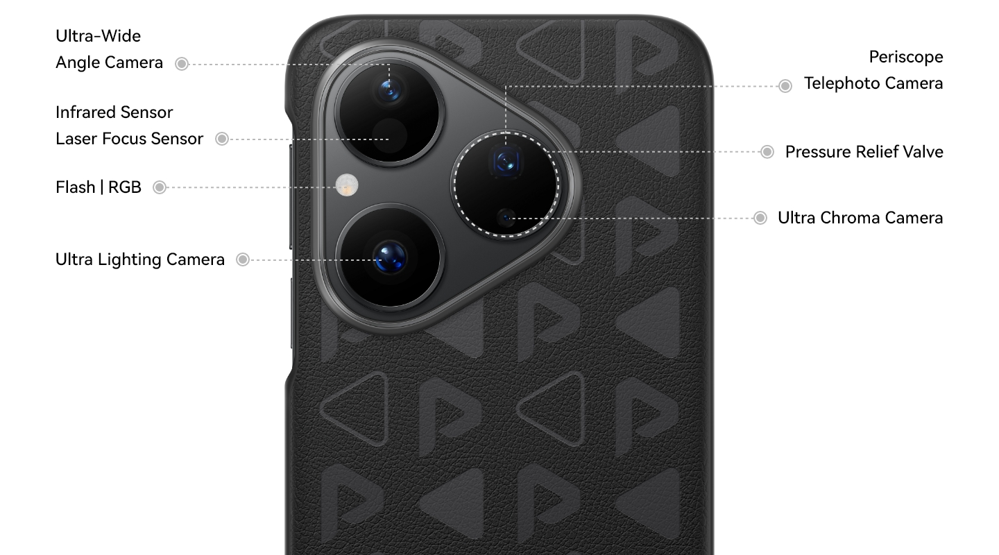 HUAWEI Pura 80 Monogram Vegan Leather Case - HUAWEI Global