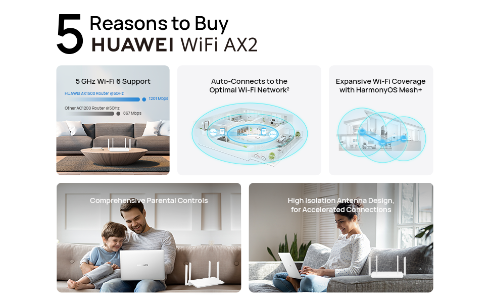 Buy HUAWEI WiFi AX2 - HUAWEI Store (UAE)