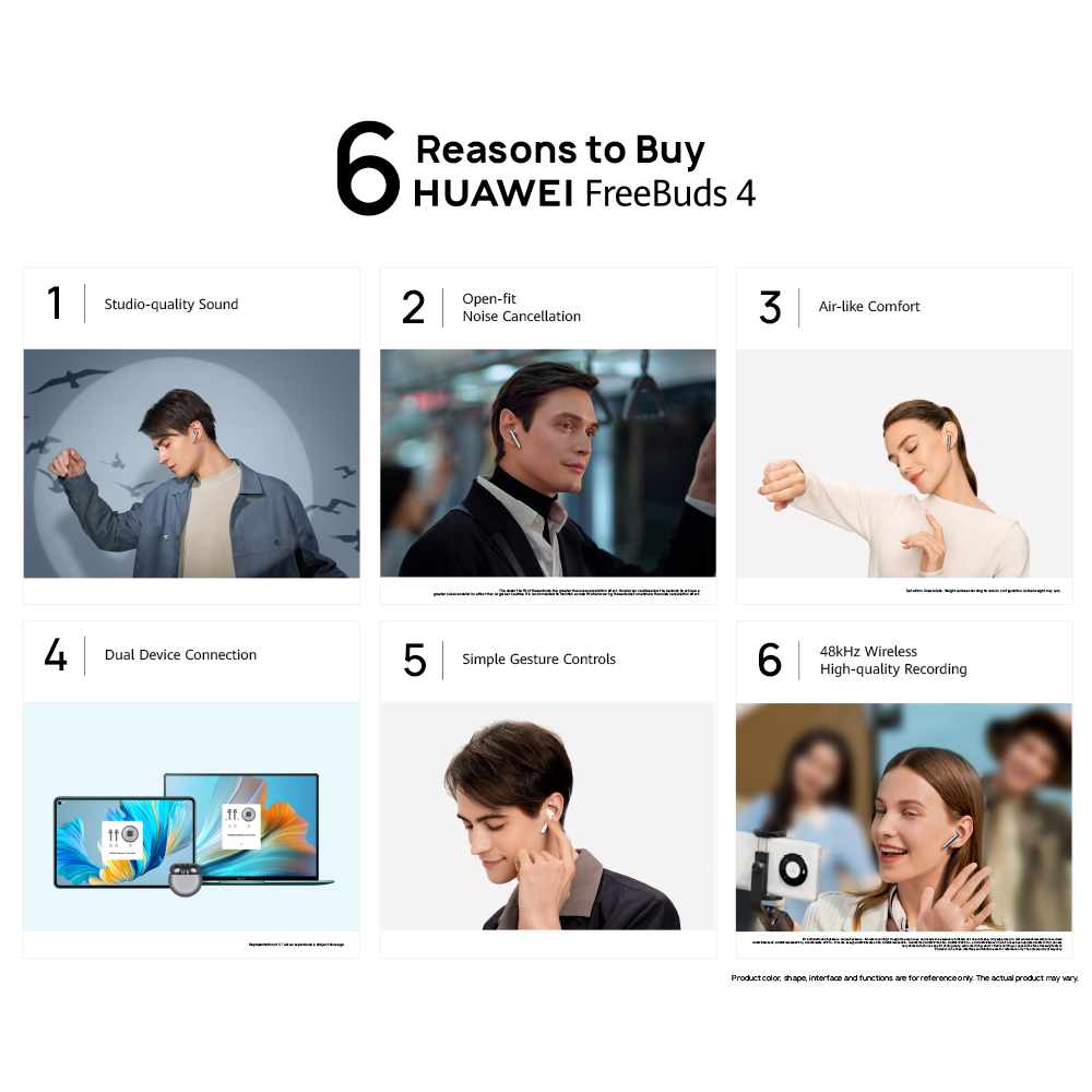 Buy HUAWEI FreeBuds 4 - HUAWEI Store (UAE)