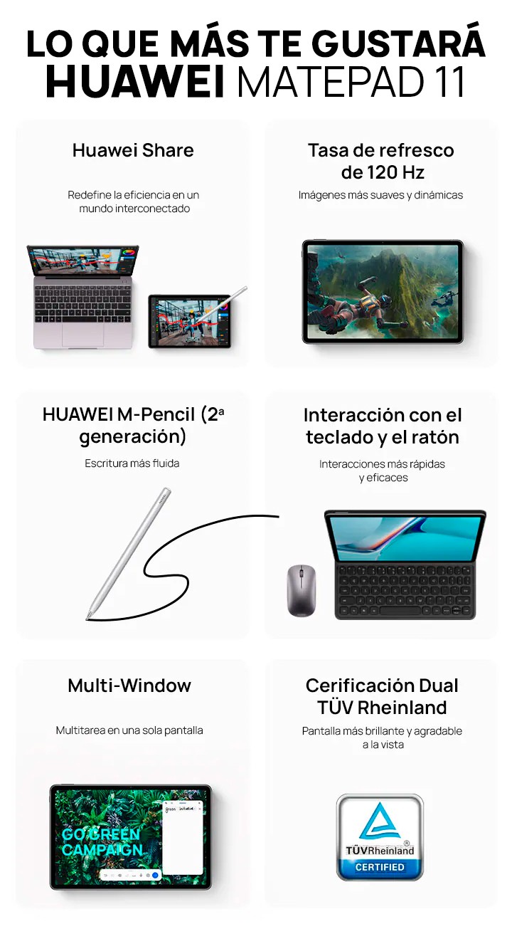 HUAWEI MatePad 11 - Tablets - HUAWEI Chile