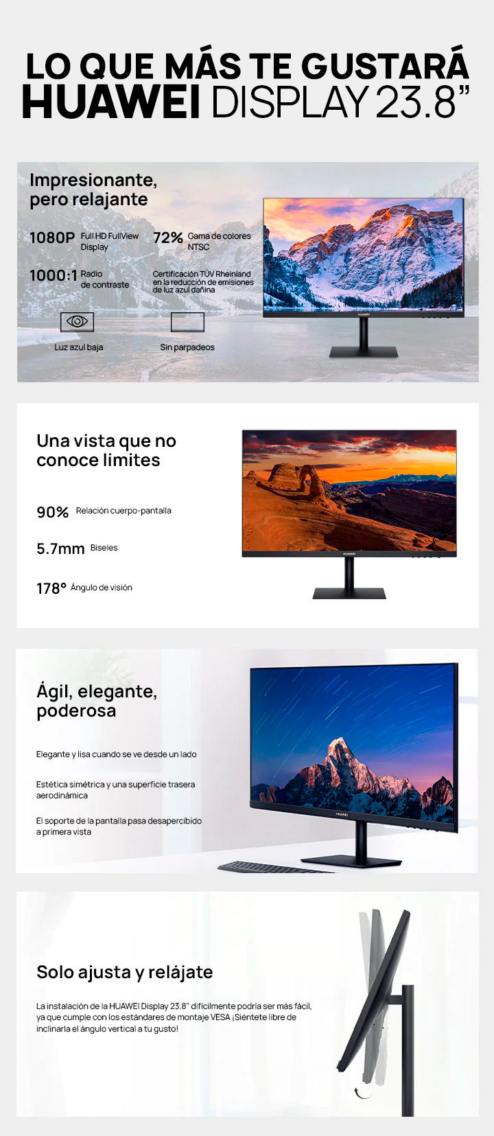 Comprar HUAWEI Display 23,8 - Accesorios - HUAWEI CL