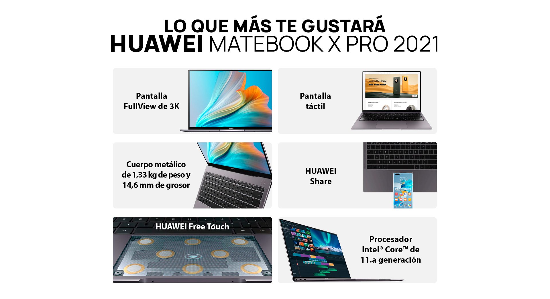 Comprar HUAWEI MateBook X Pro - Computadora - HUAWEI CL