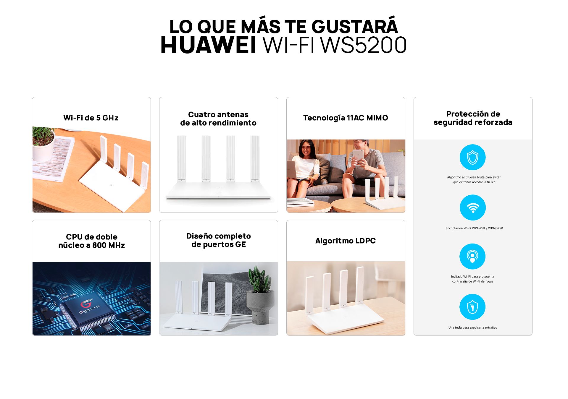 Comprar WiFi WS5200 - Router - Huawei Store (Chile)