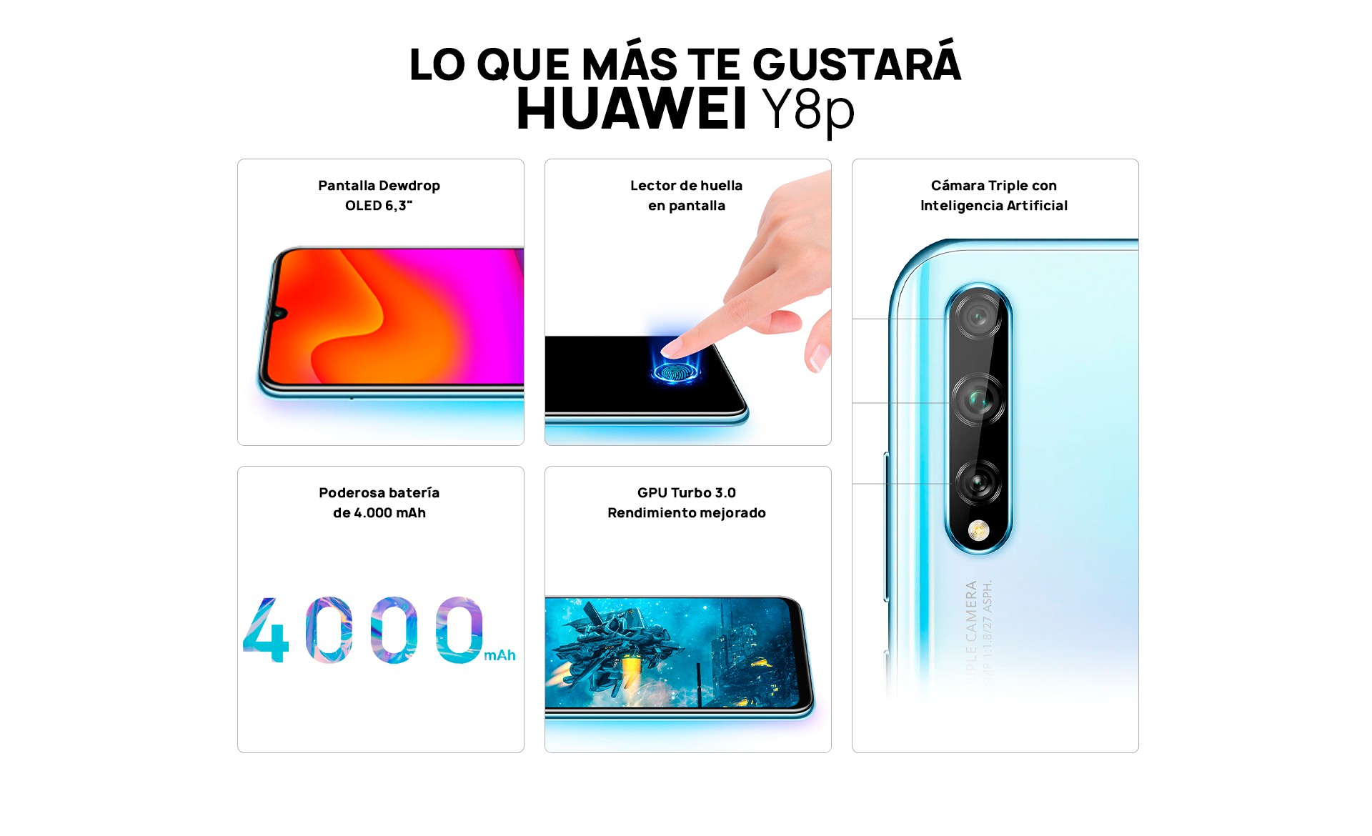 Compra Y8P - Huawei Store (Chile)