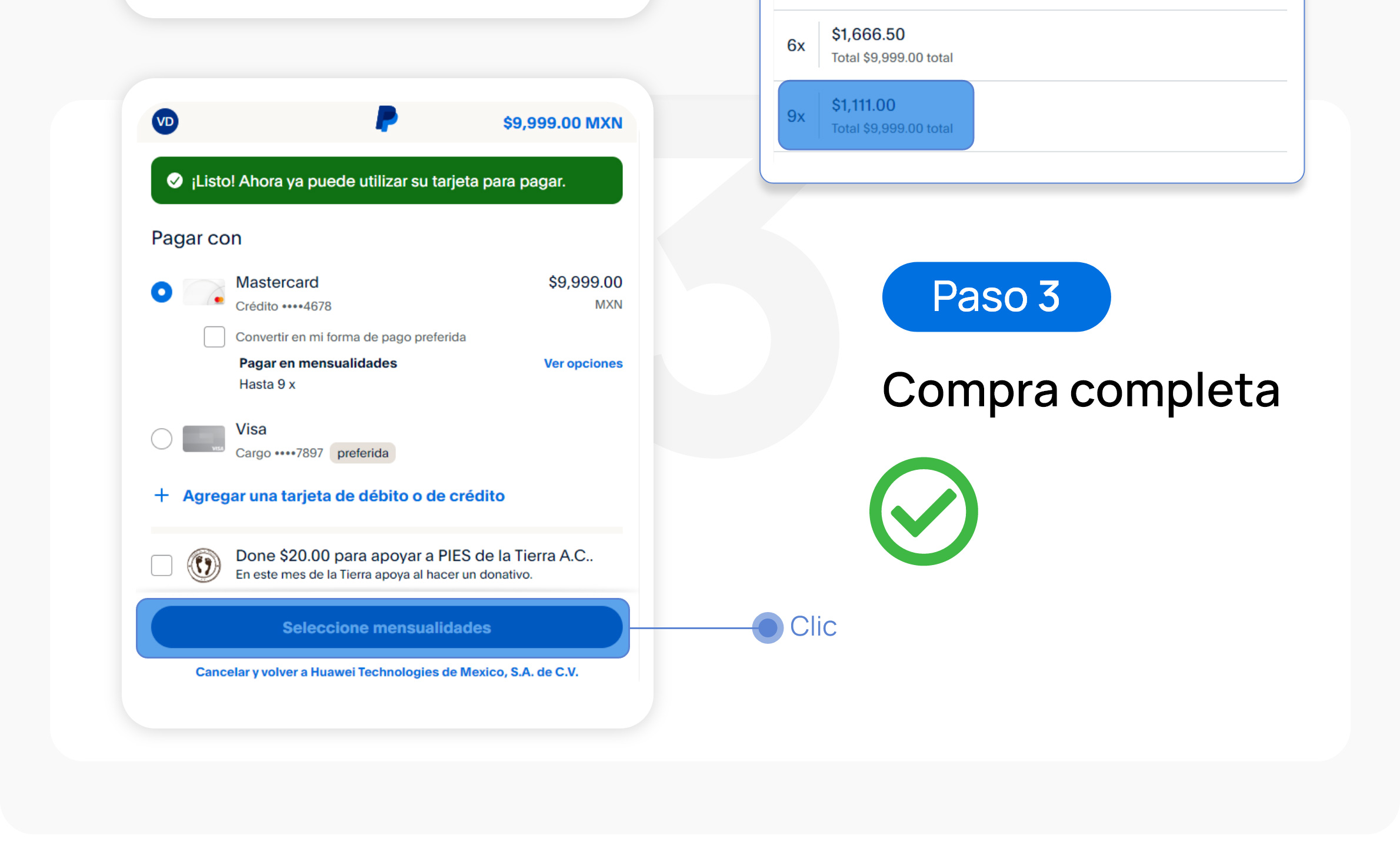 Cómo comprar en HUAWEI Store