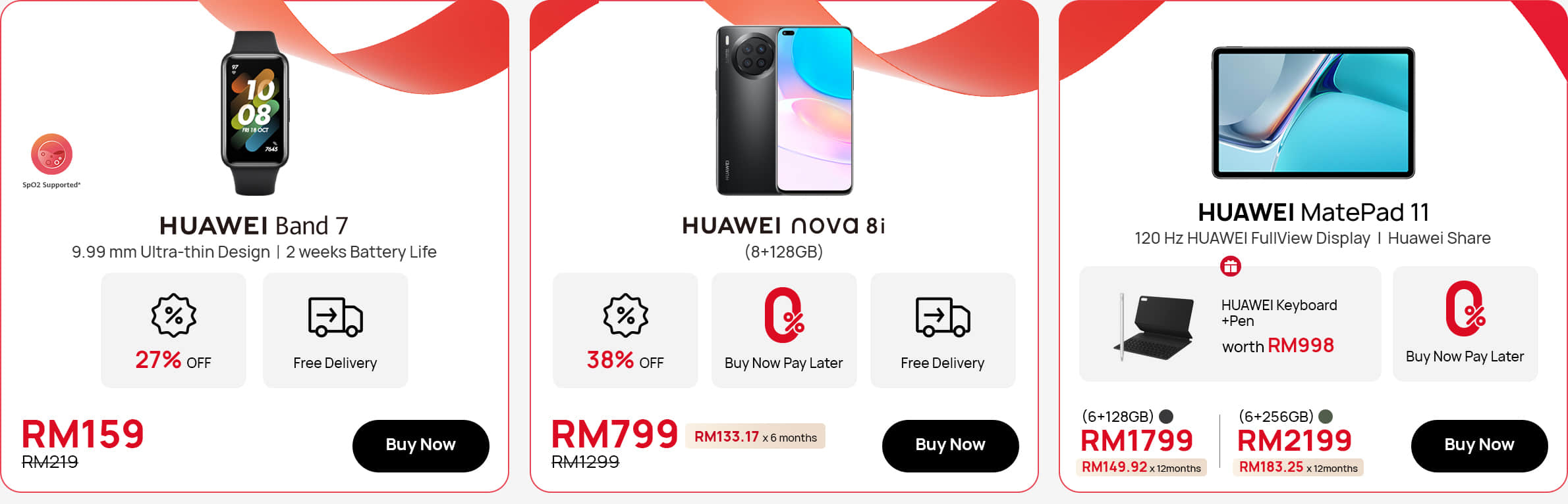 11.11 Sale 2022 - Up to 50% off I HUAWEI Malaysia