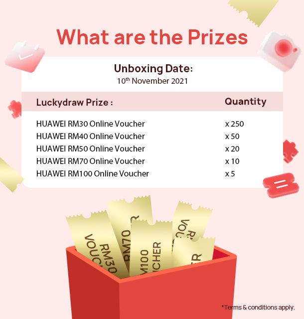 Join HUAWEI Carnival 2021 and Win Prizes