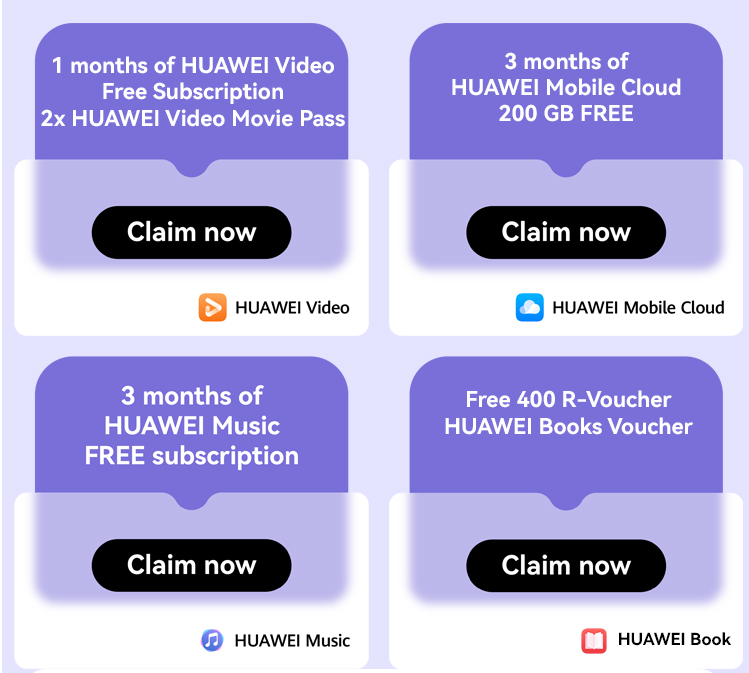 HUAWEI Mate XS 2 Cloud Benefit