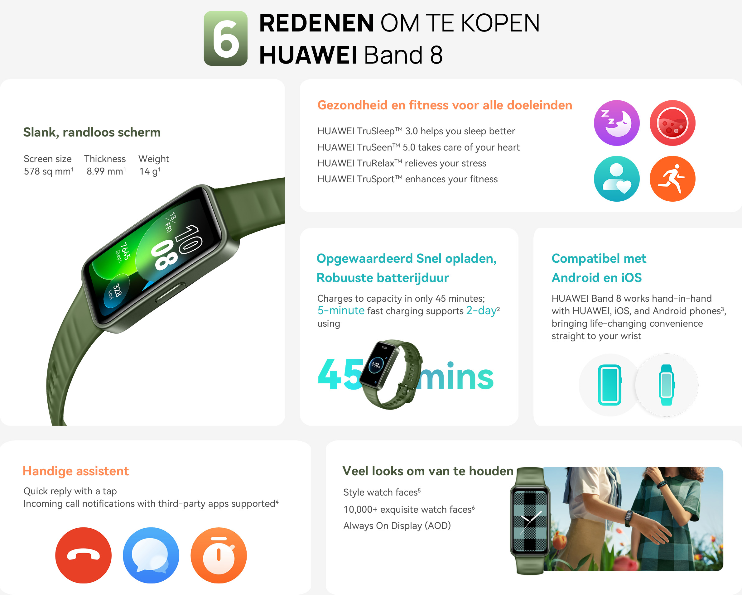 Koop HUAWEI Band 8 - HUAWEI NL