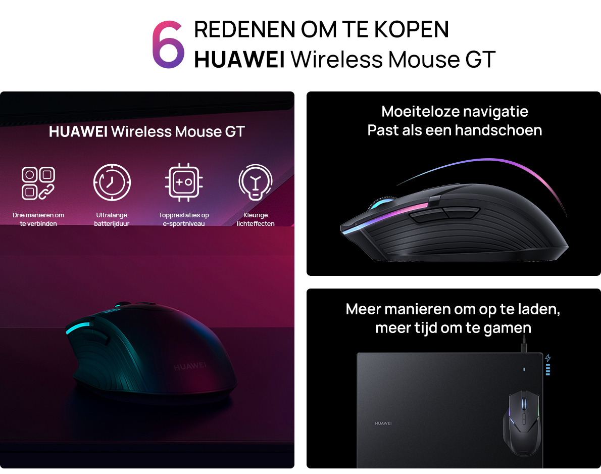Wireless Mouse GT voor een ongeëvenaarde game-ervaring verkrijgbaar in ...