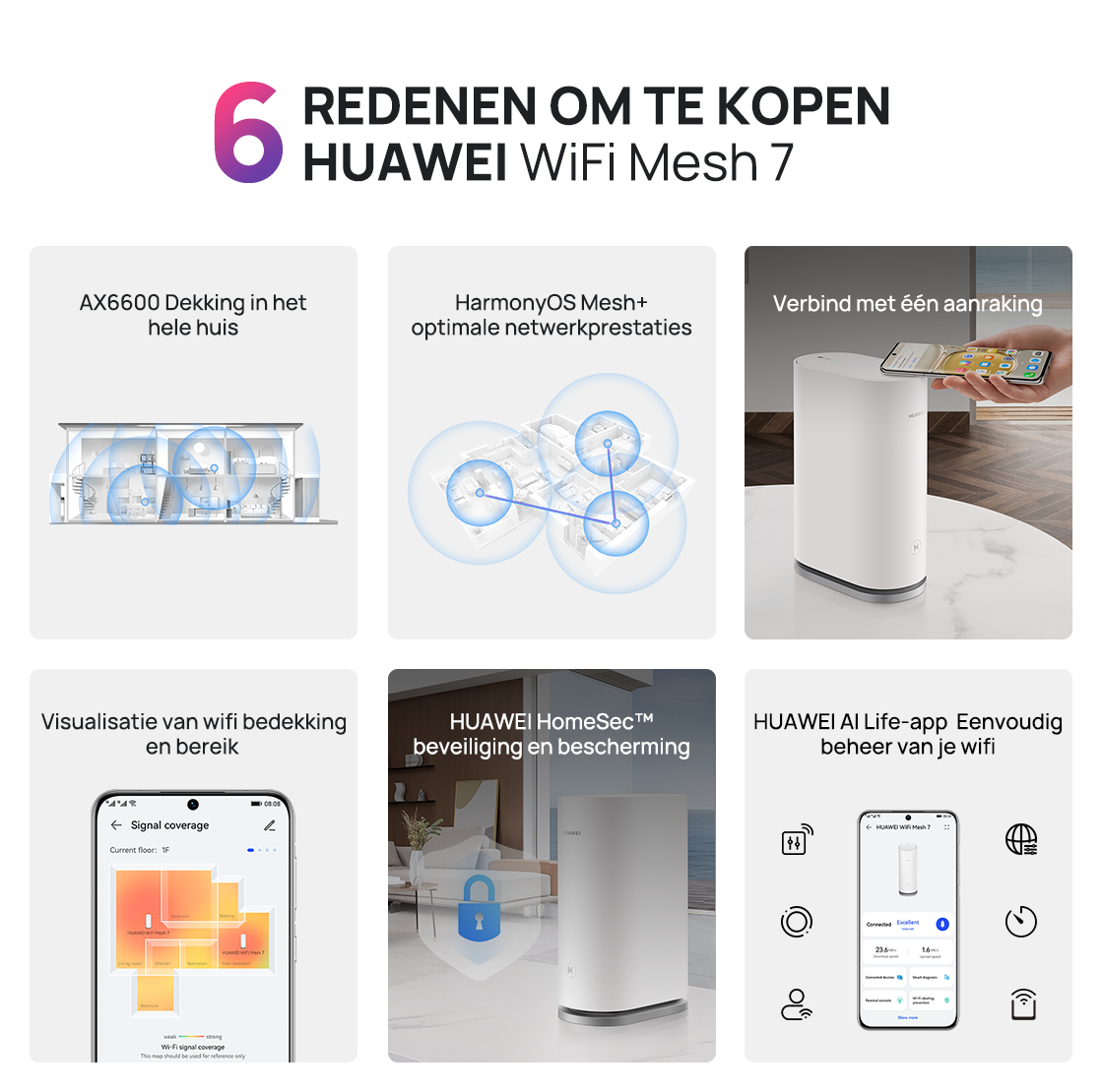 Koop HUAWEI Wifi Mesh 7 - HUAWEI NL