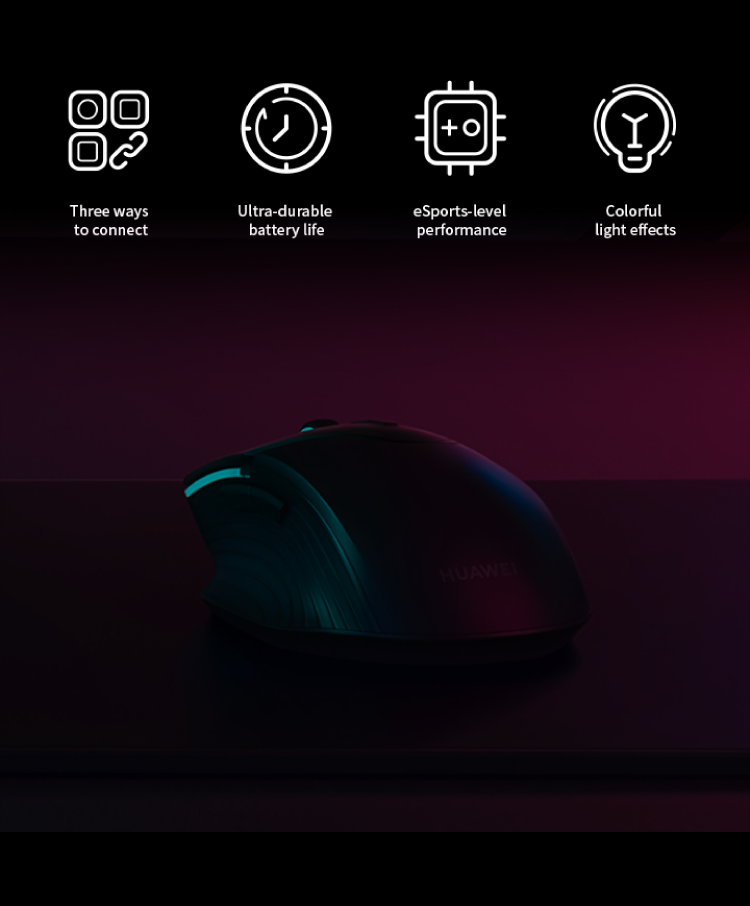 Buy HUAWEI GT Wireless Mouse - HUAWEI Store (KSA)