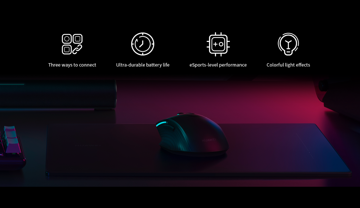 Buy HUAWEI GT Wireless Mouse - HUAWEI Store (KSA)