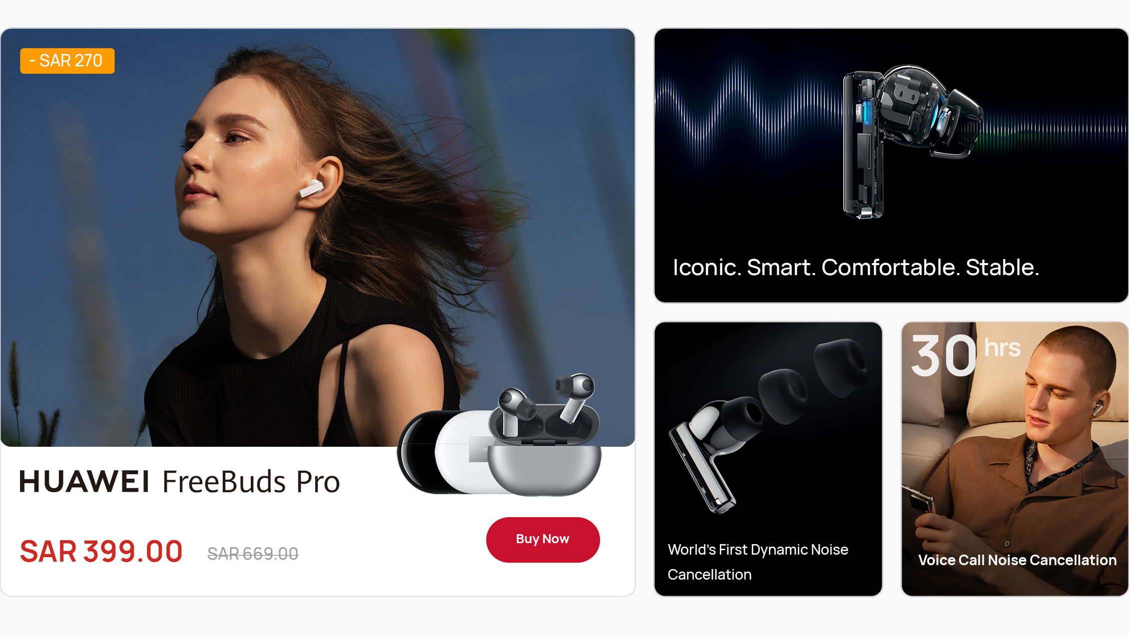 Explore Beautiful Sounds on HUAWEI FreeClip | HUAWEI KSA