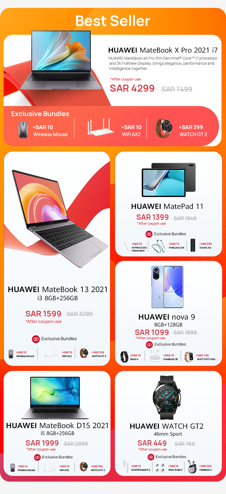 HUAWEI 11.11 (Single's Day) - HUAWEI Store (KSA)
