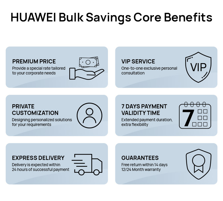 Bulk Savings, Exclusive deal start with 5 orders - HUAWEI KSA
