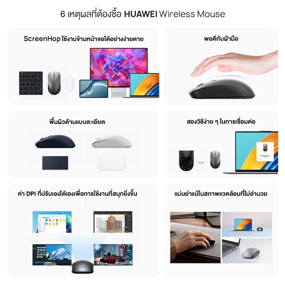 HUAWEI Wireless Mouse - HUAWEI Thailand