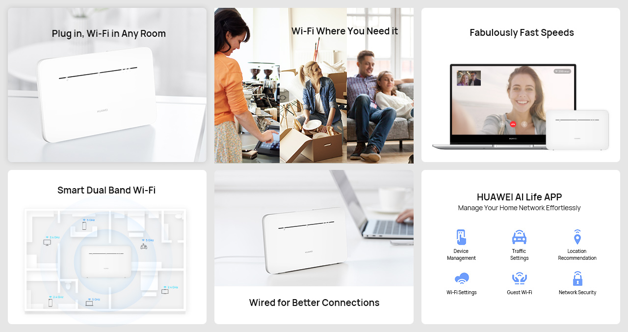 Buy HUAWEI 4G Router 3 Pro | HUAWEI Store ZA