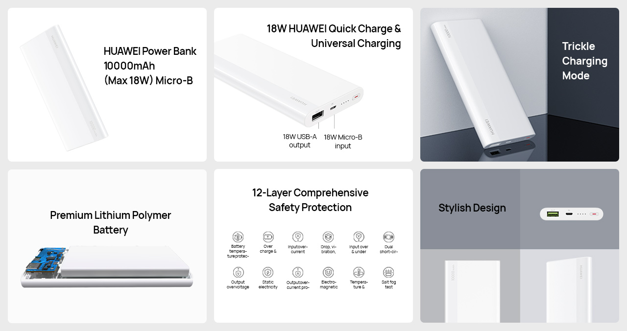 Buy HUAWEI 10000mAh Powerbank - HUAWEI Store (ZA)