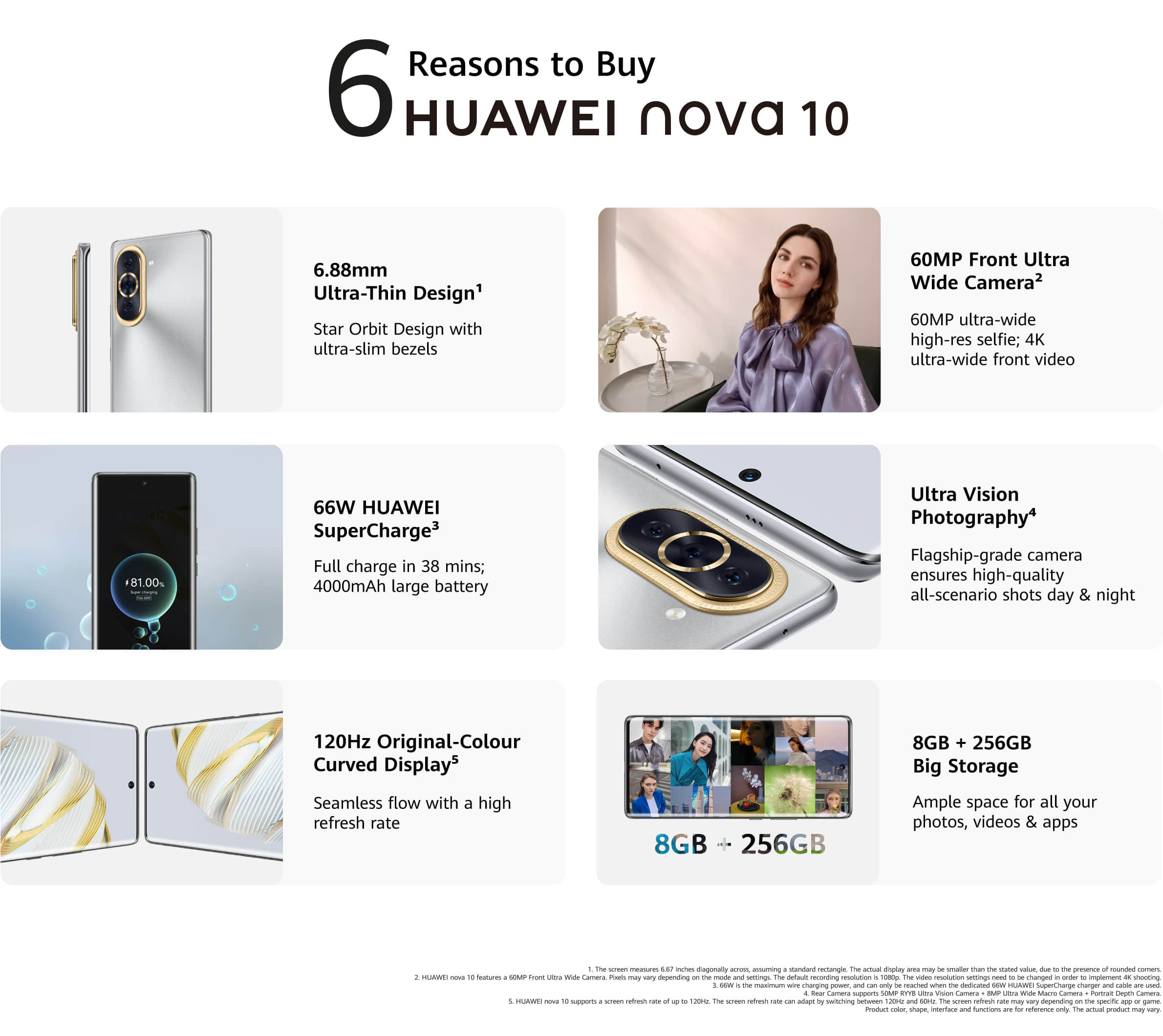 Buy HUAWEI nova 10 - HUAWEI Store (ZA)