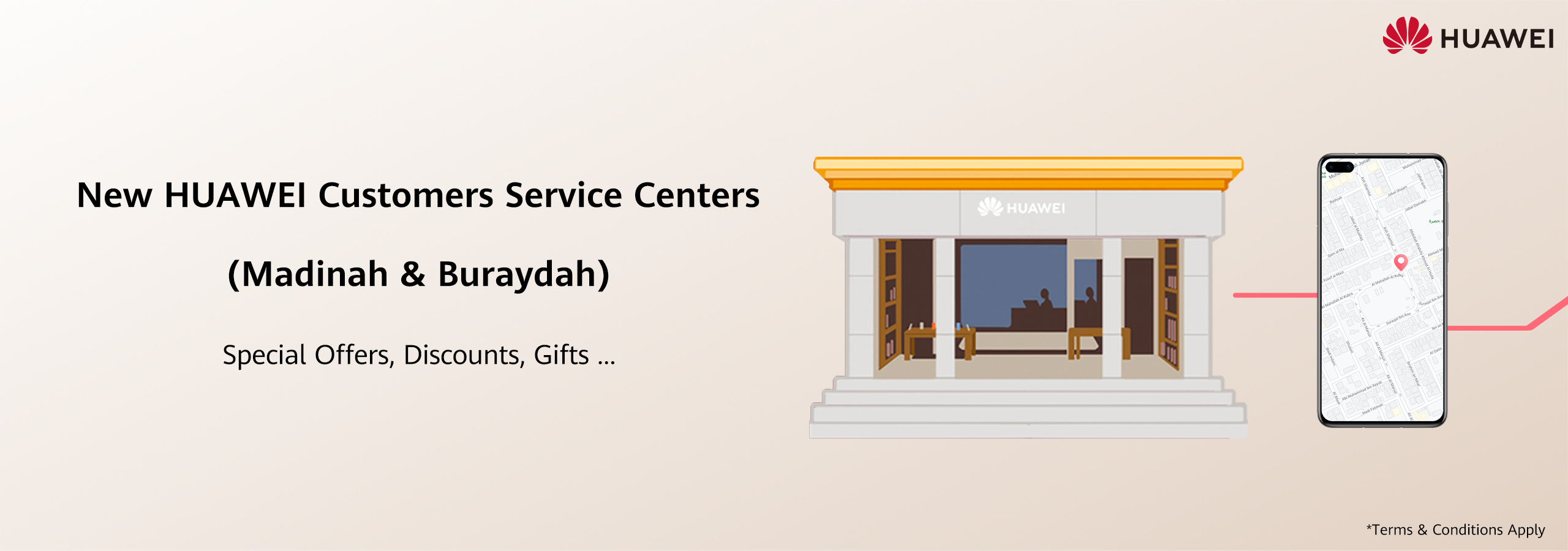HUAWEI Customers Service Centers Opening Offers | HUAWEI Support Saudi ...