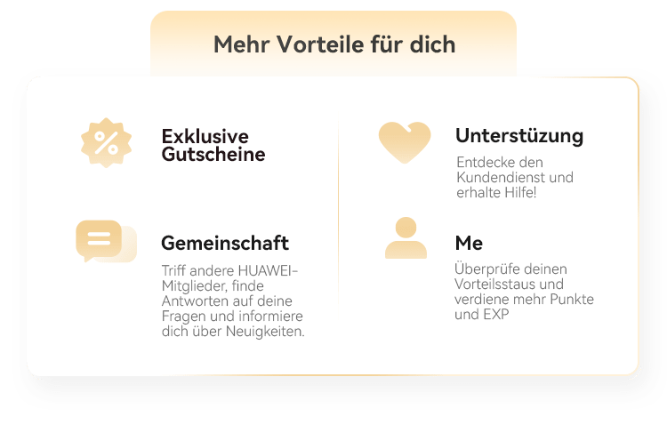 HUAWEI Shopping-Punkte