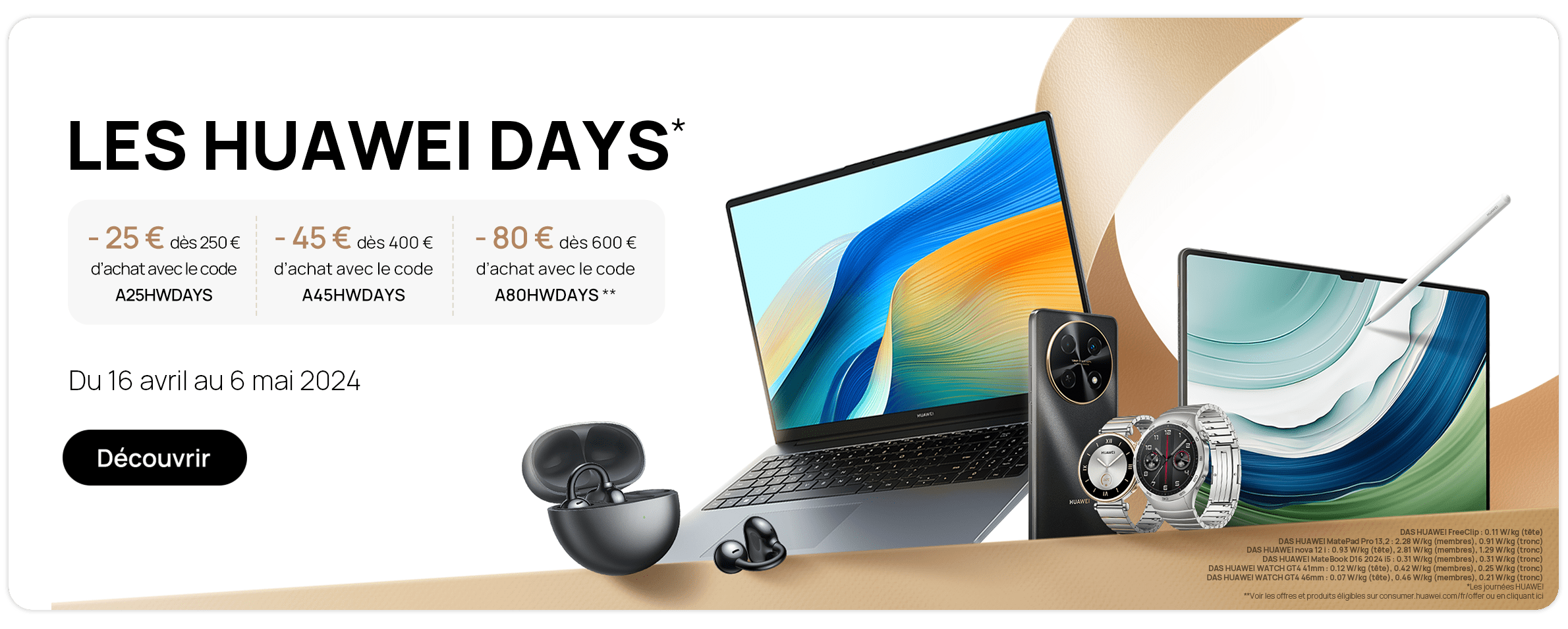 Avantages Membres HUAWEI Store | HUAWEI France