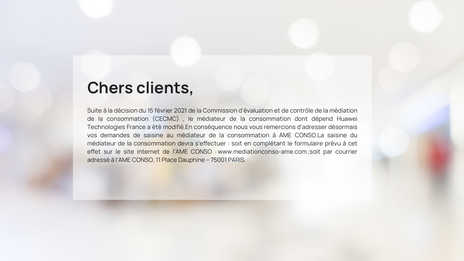 Support-HUAWEI Site officiel de consommation | HUAWEI France