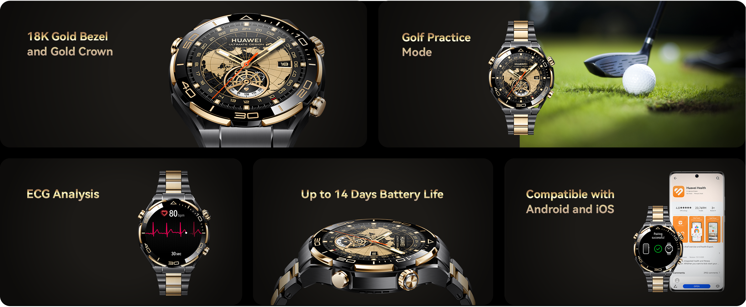 Buy HUAWEI WATCH Ultimate Design - HUAWEI UK