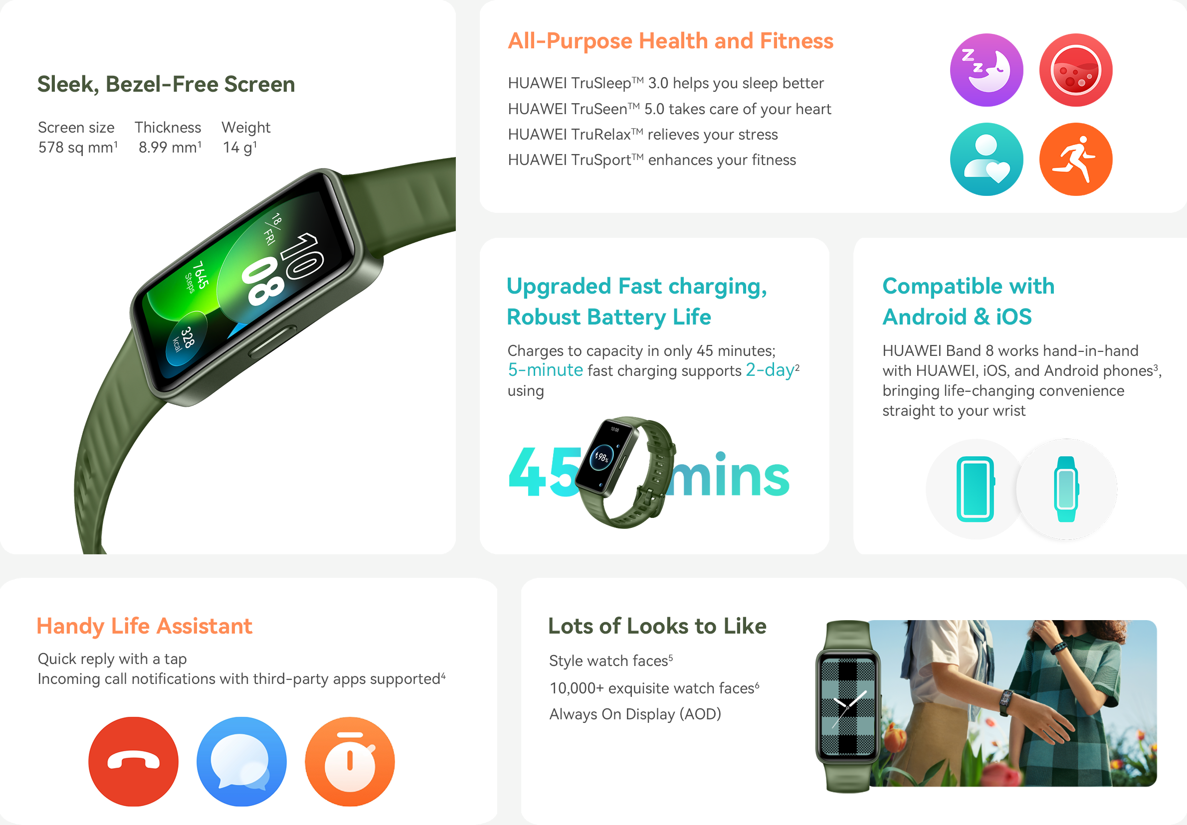 Buy HUAWEI Band 8 - HUAWEI Official PH