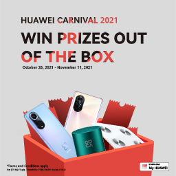 Join HUAWEI Carnival 2021 and Win Prizes