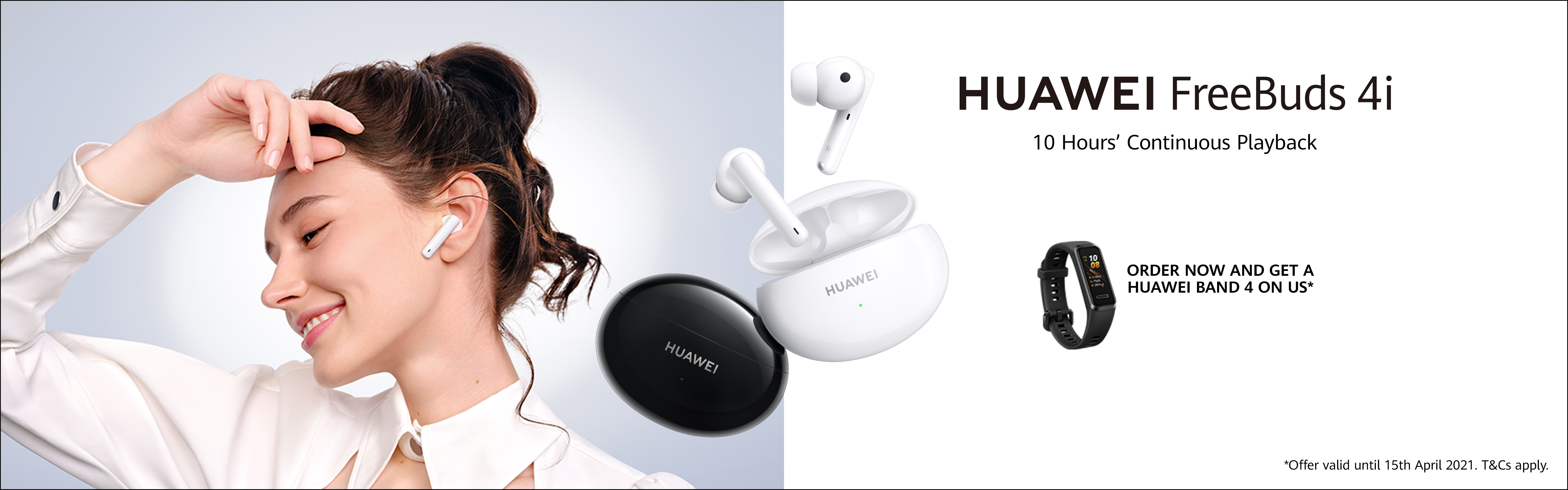 HUAWEI FreeBuds 4i - Launch Promo | HUAWEI UK