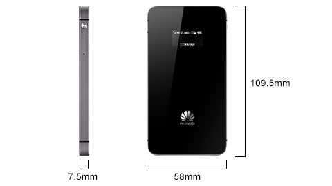 Modem wifi 4G LTE 150Mbps Huawei Prime E5878. Thiết Kế Siêu Mỏng